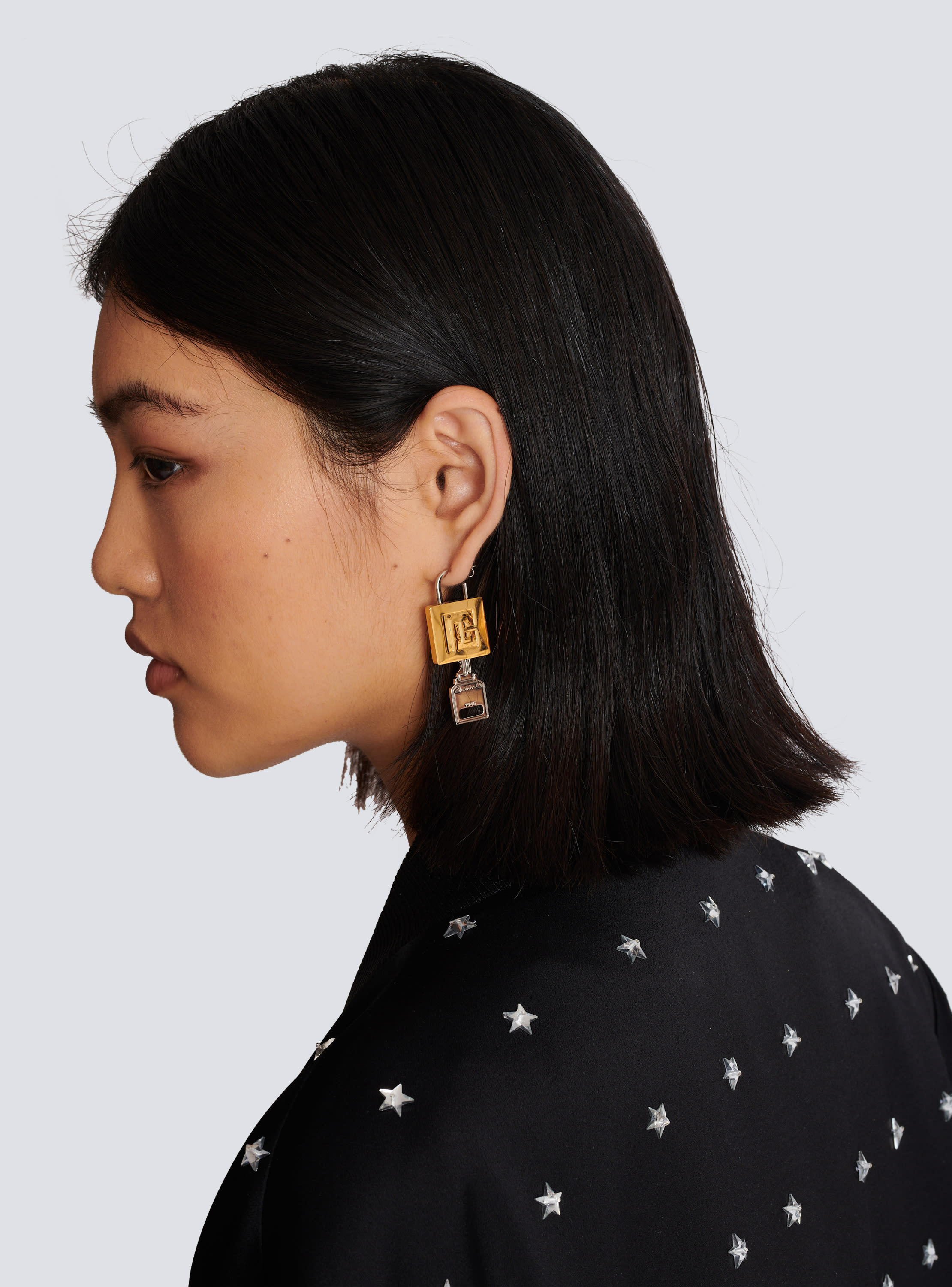 Key and lock earrings store
