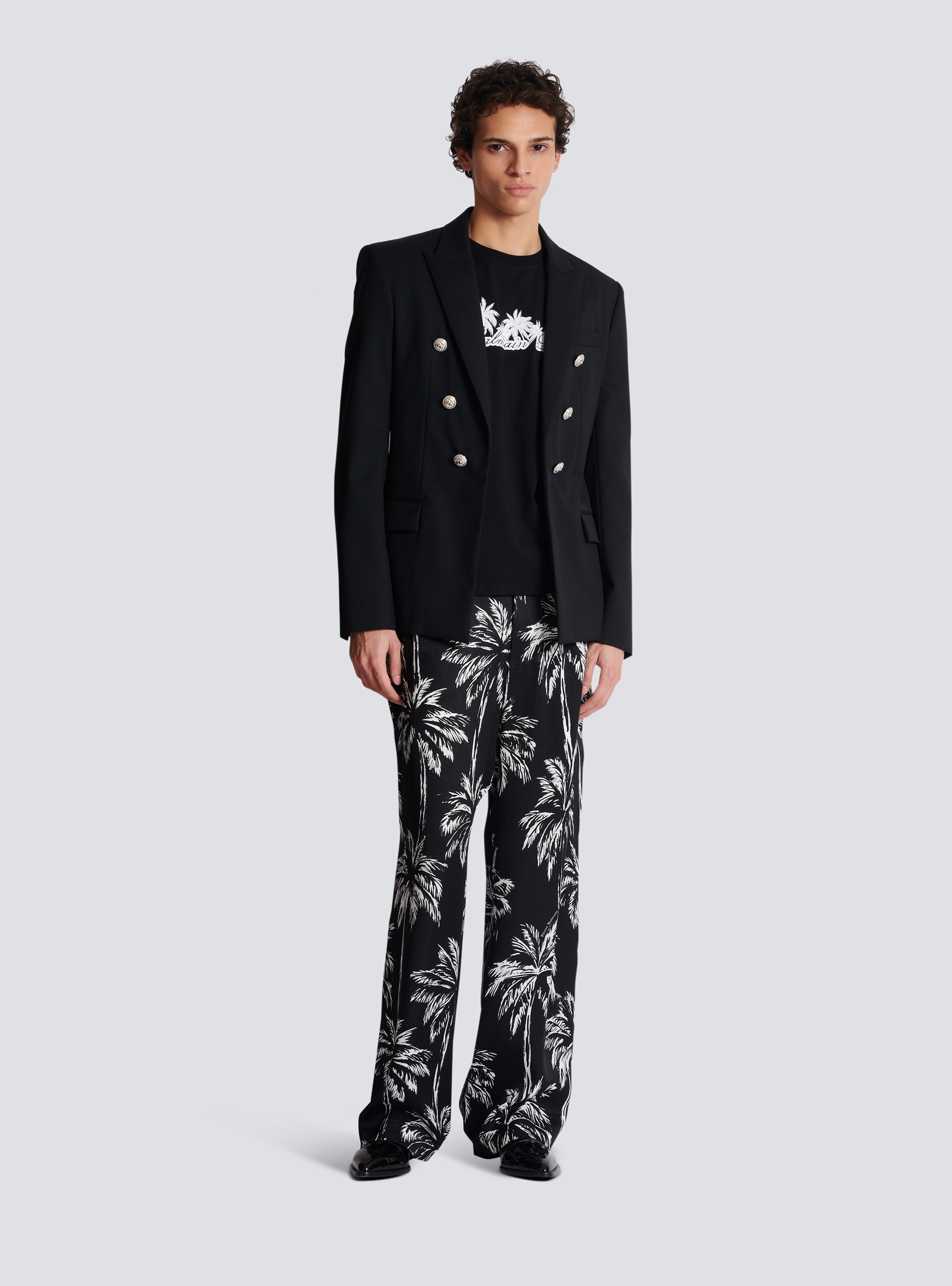 Wool 6-button jacket - Men | BALMAIN