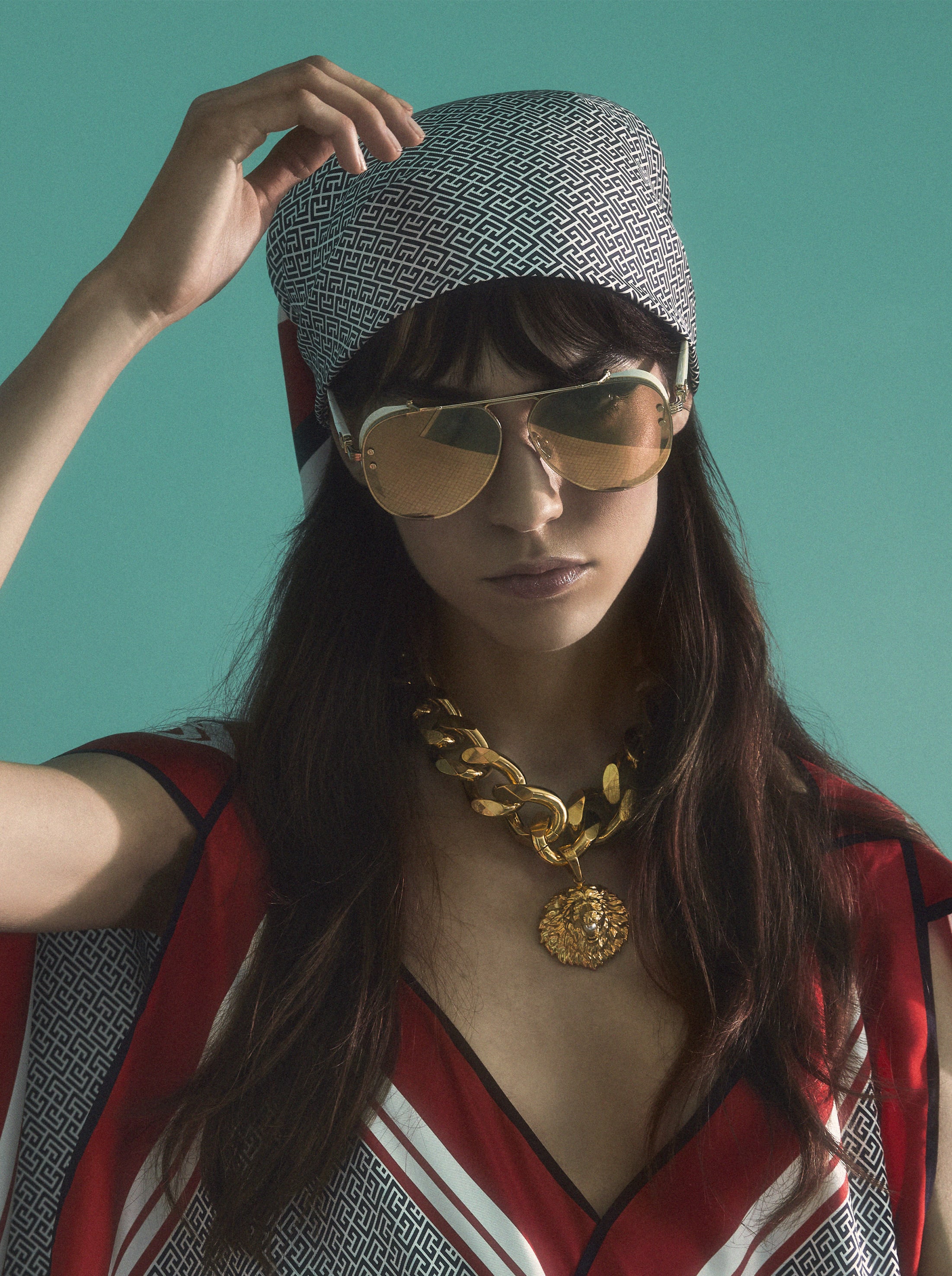 Women’s designer scarves | BALMAIN